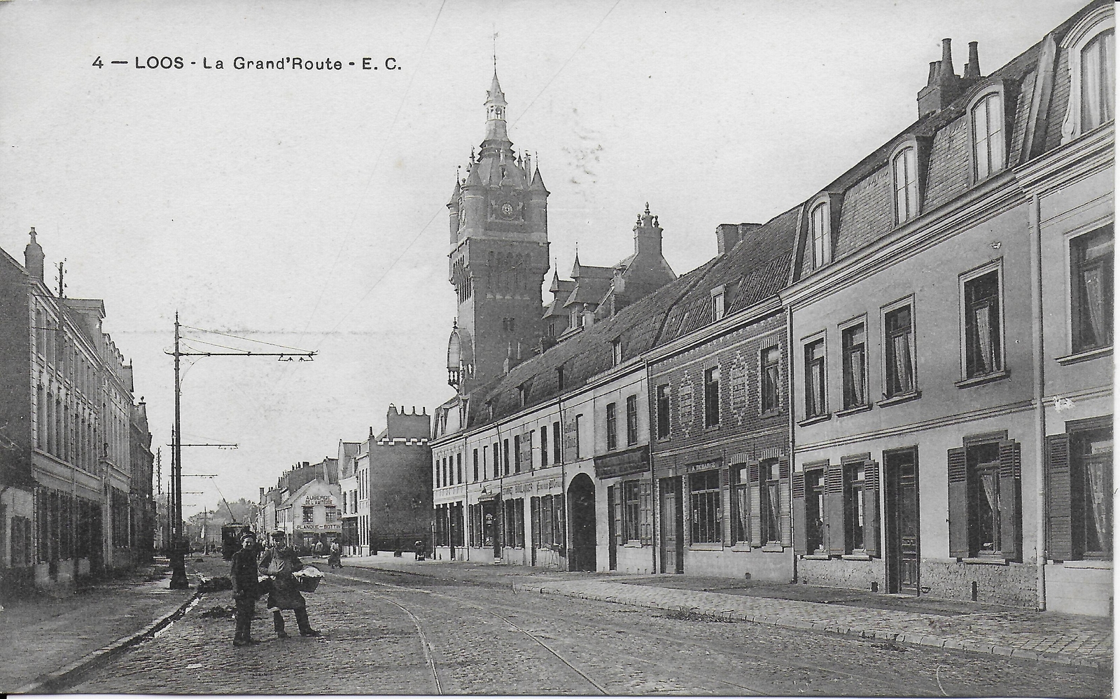 Photos et carte postales anciennes de Loos - Mairie de Loos et sa ville