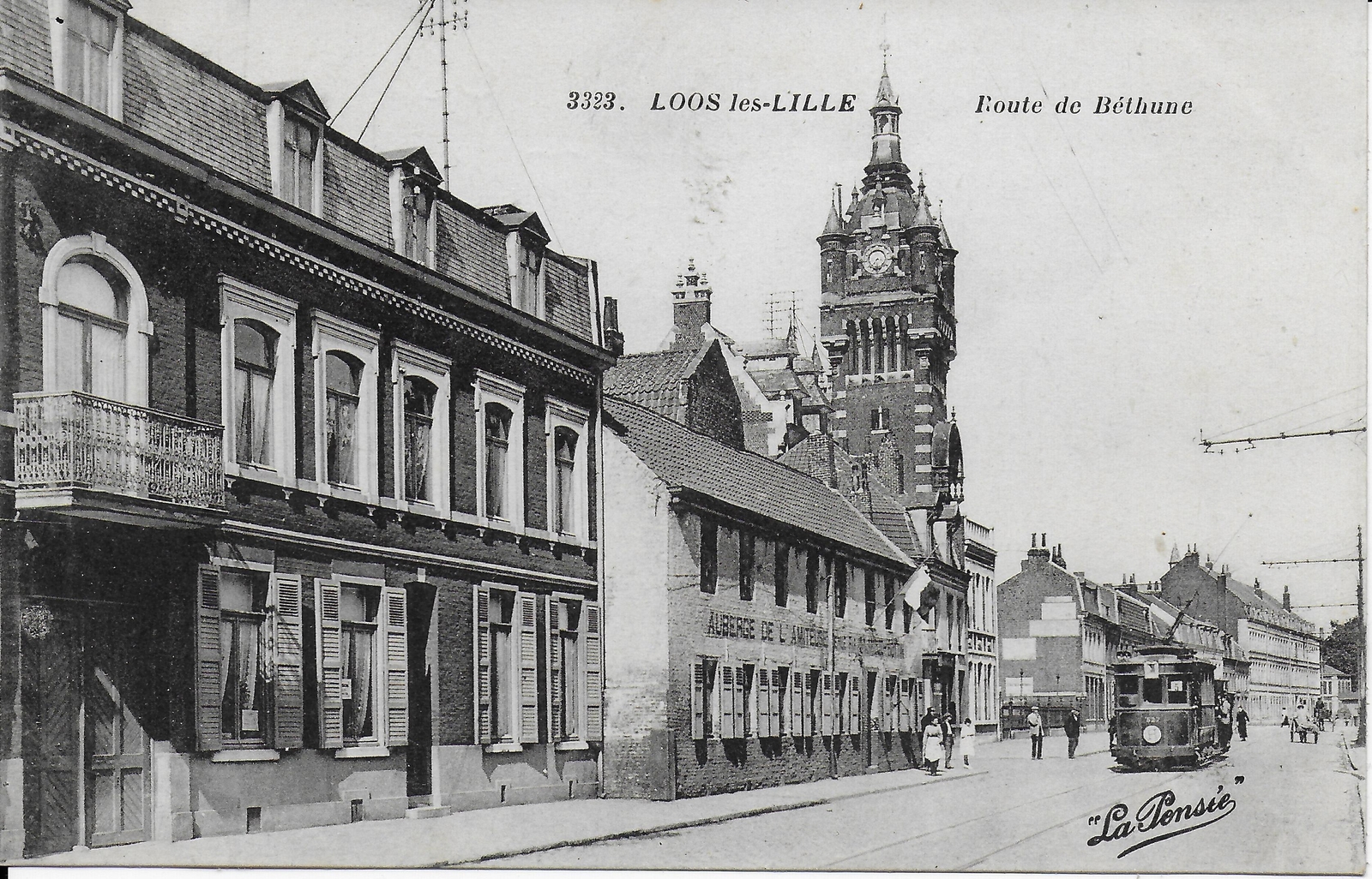 Photos et carte postales anciennes de Loos - Mairie de Loos et sa ville