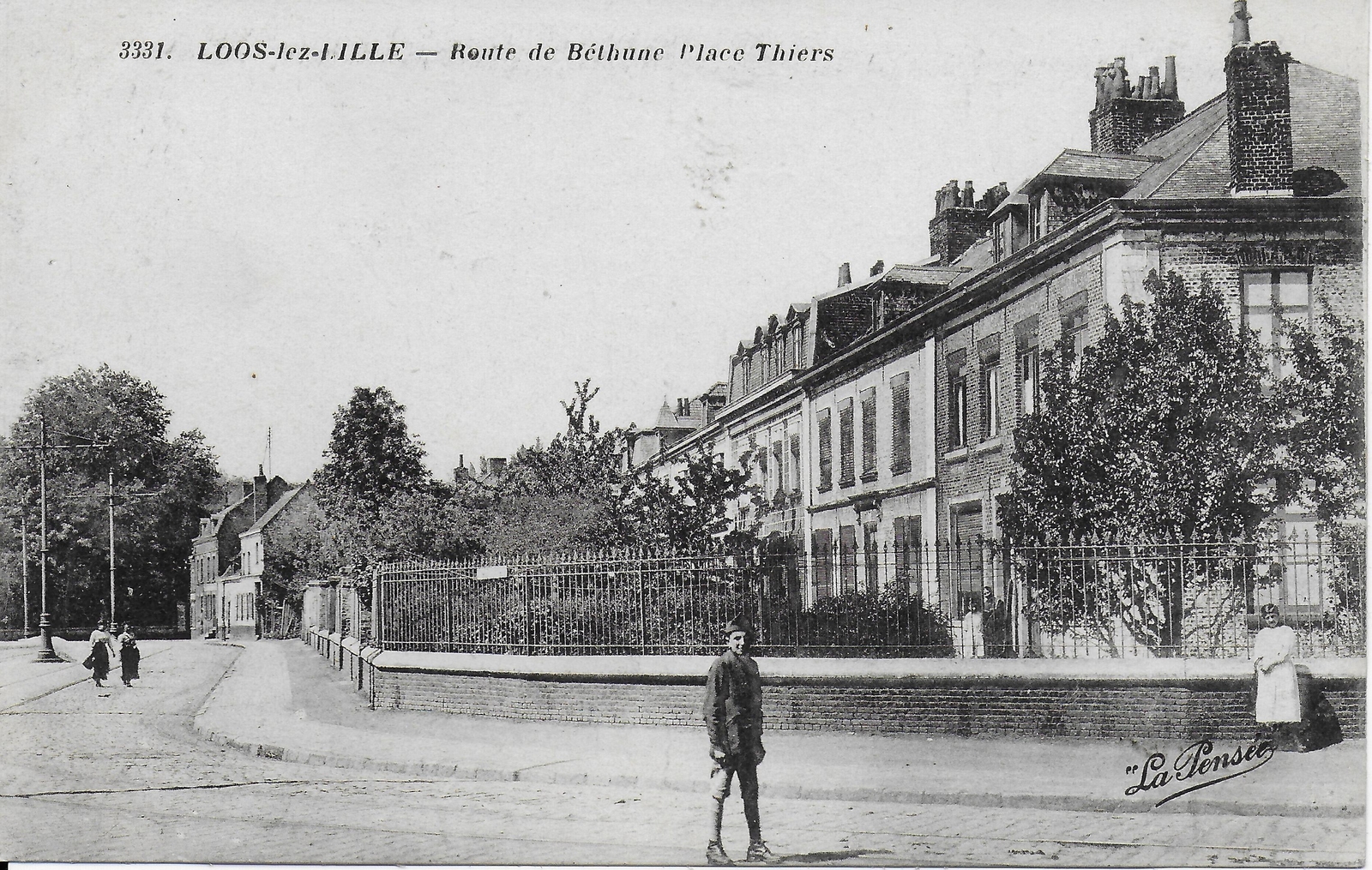 Photos et carte postales anciennes de Loos - Mairie de Loos et sa ville