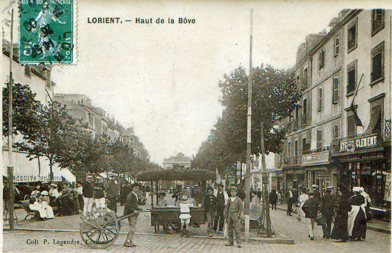 Photos et carte postales anciennes de Lorient - Mairie de Lorient et sa ...