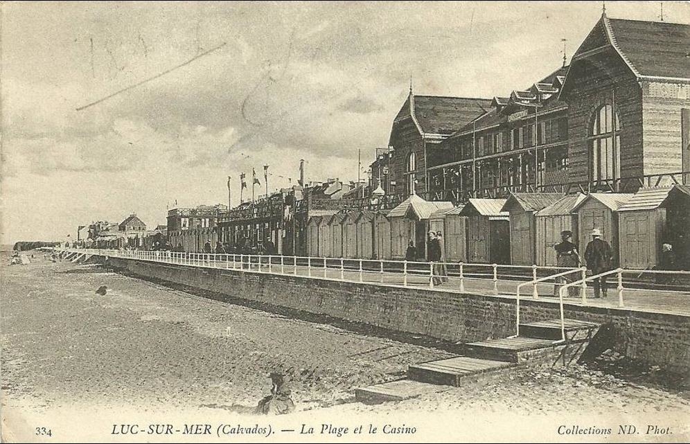 Photos et carte postales anciennes de Luc-sur-Mer - Mairie de Luc-sur ...