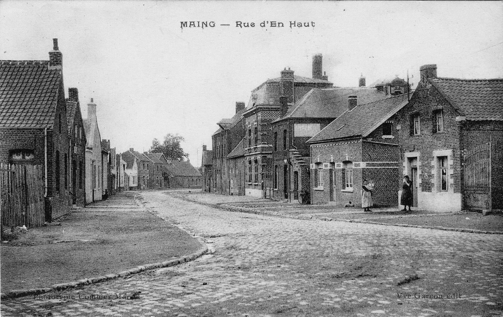 Photos et carte postales anciennes de Maing - Mairie de Maing et sa ville