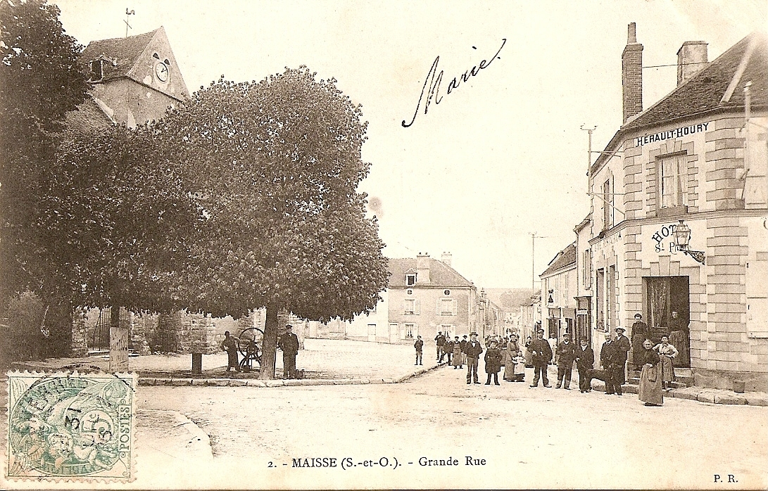 Photos et carte postales anciennes de Maisse - Mairie de Maisse et sa ville