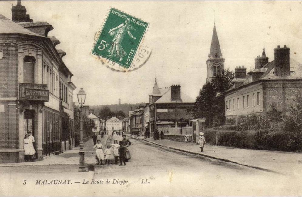 Photos et carte postales anciennes de Malaunay - Mairie de Malaunay et ...