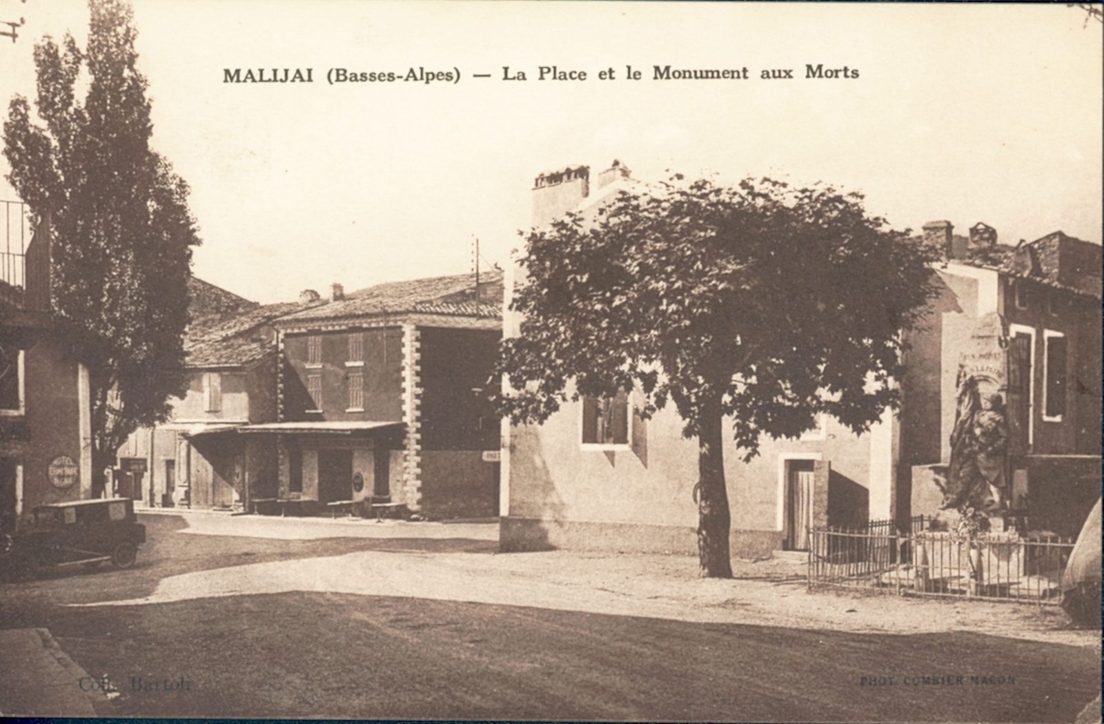 Photos et carte postales anciennes de Malijai - Mairie de Malijai et sa ...