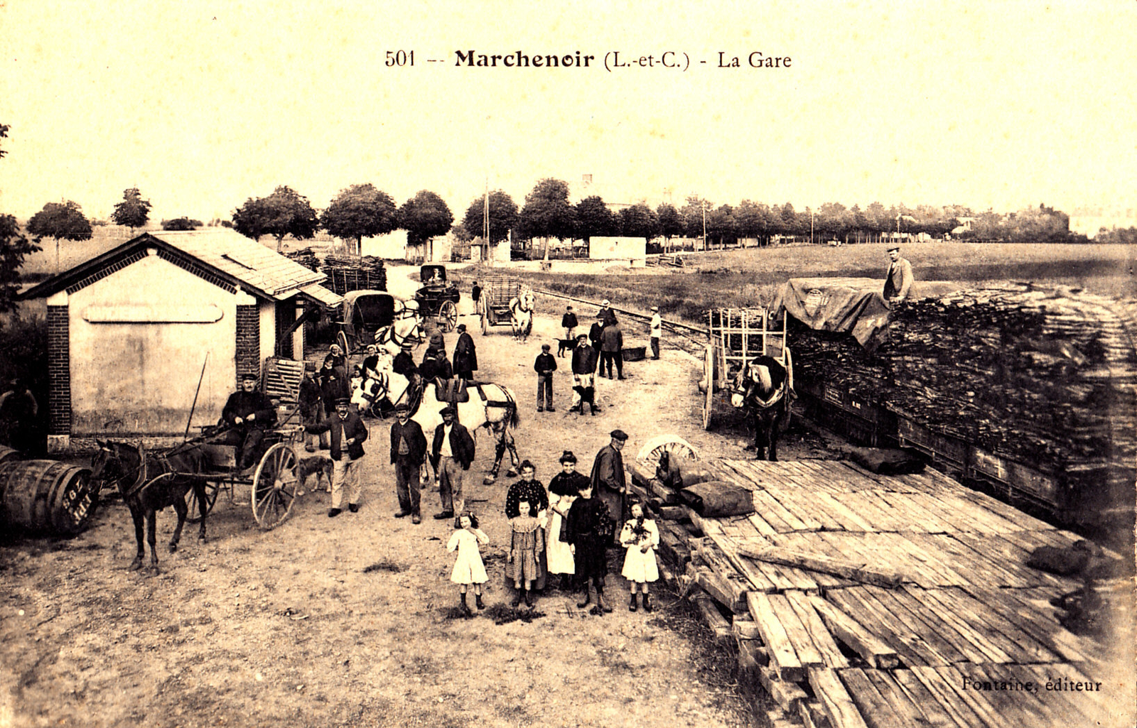 Mairie de Marchenoir, la Commune de Marchenoir et son village (41370)