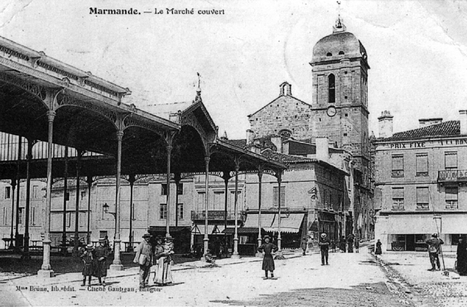 Photos et carte postales anciennes de Marmande - Mairie de Marmande et ...
