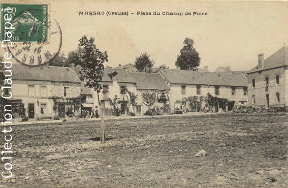 Marsac - Mairie de Marsac et sa commune (23210) (Creuse).