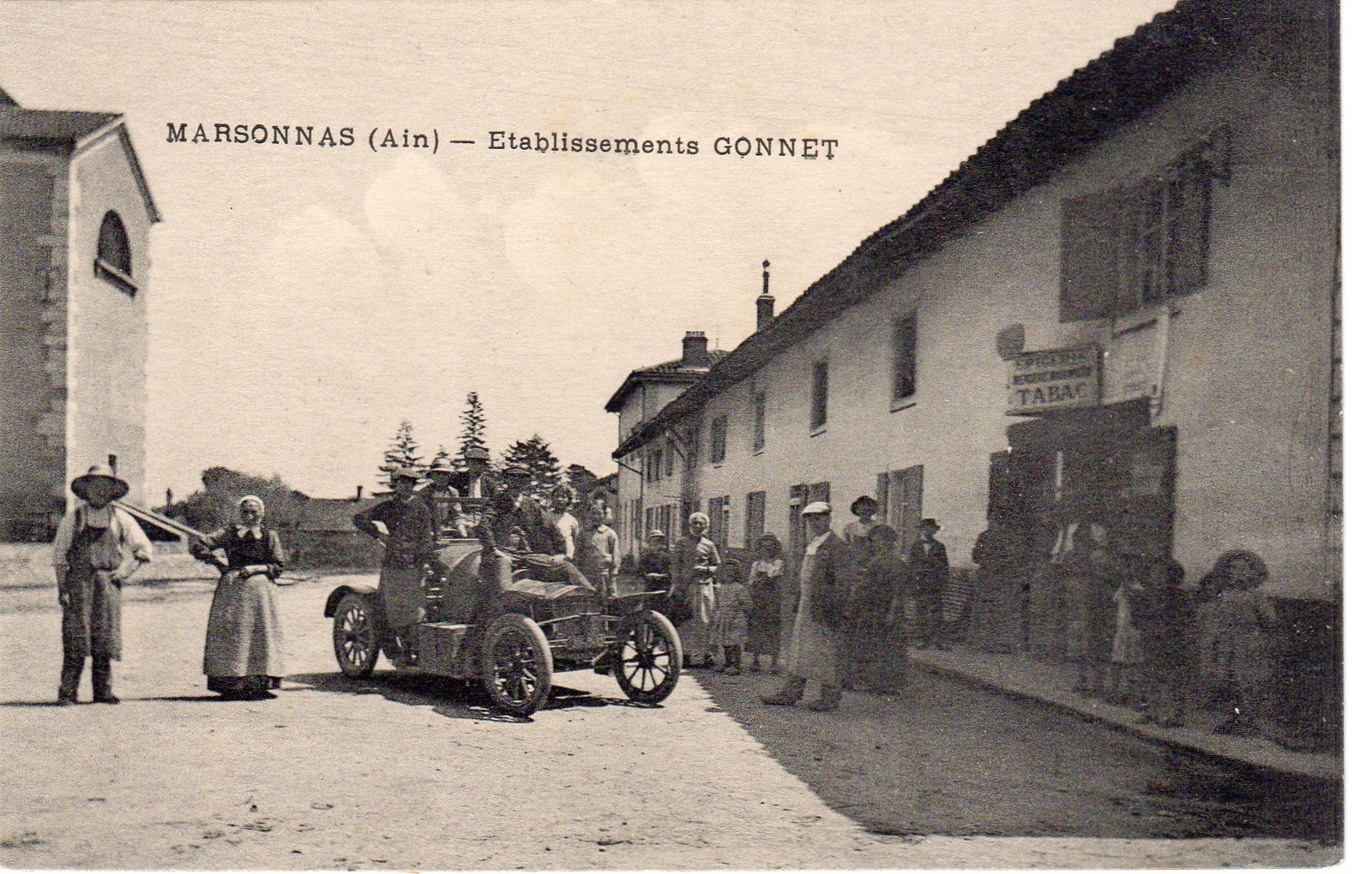 Photos et carte postales anciennes de Marsonnas - Mairie de Marsonnas ...