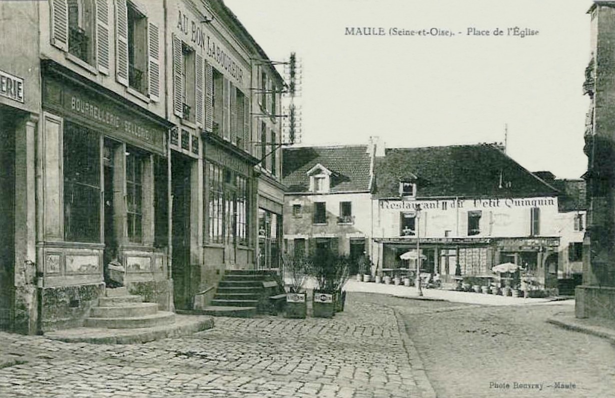 Photos et carte postales anciennes de Maule - Mairie de Maule et sa ville