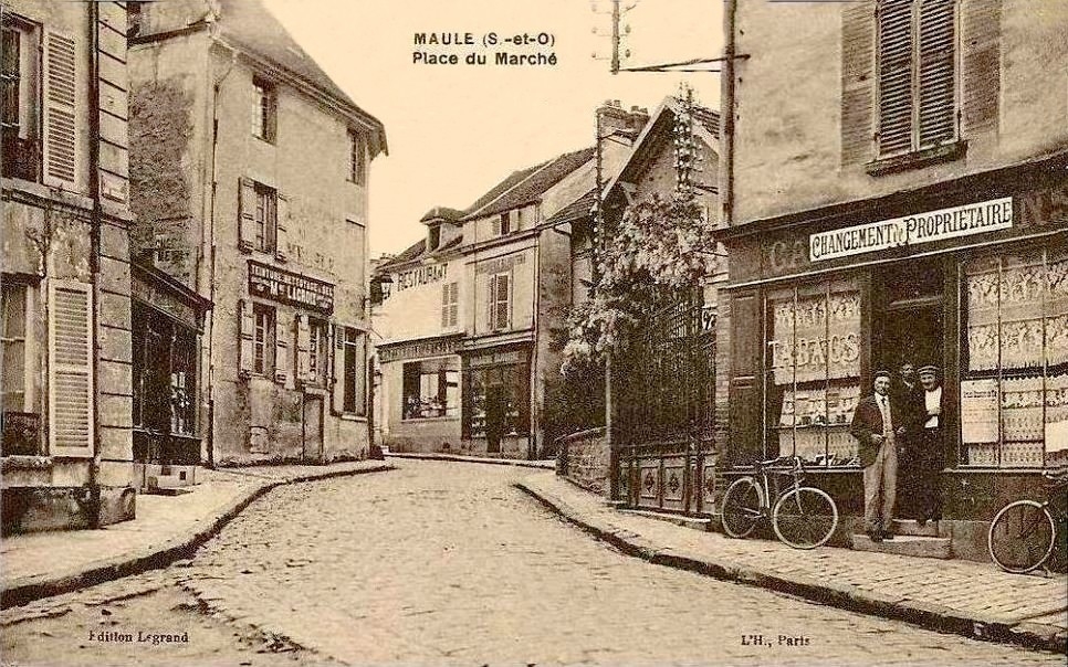 Photos et carte postales anciennes de Maule - Mairie de Maule et sa ville