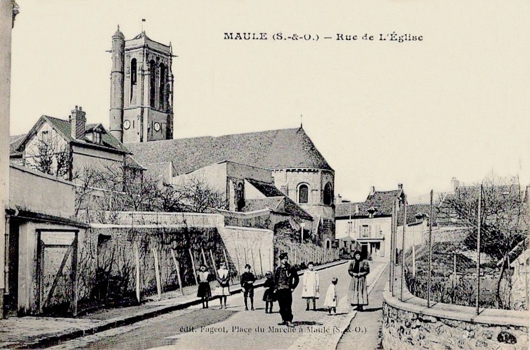 Photos et carte postales anciennes de Maule - Mairie de Maule et sa ville
