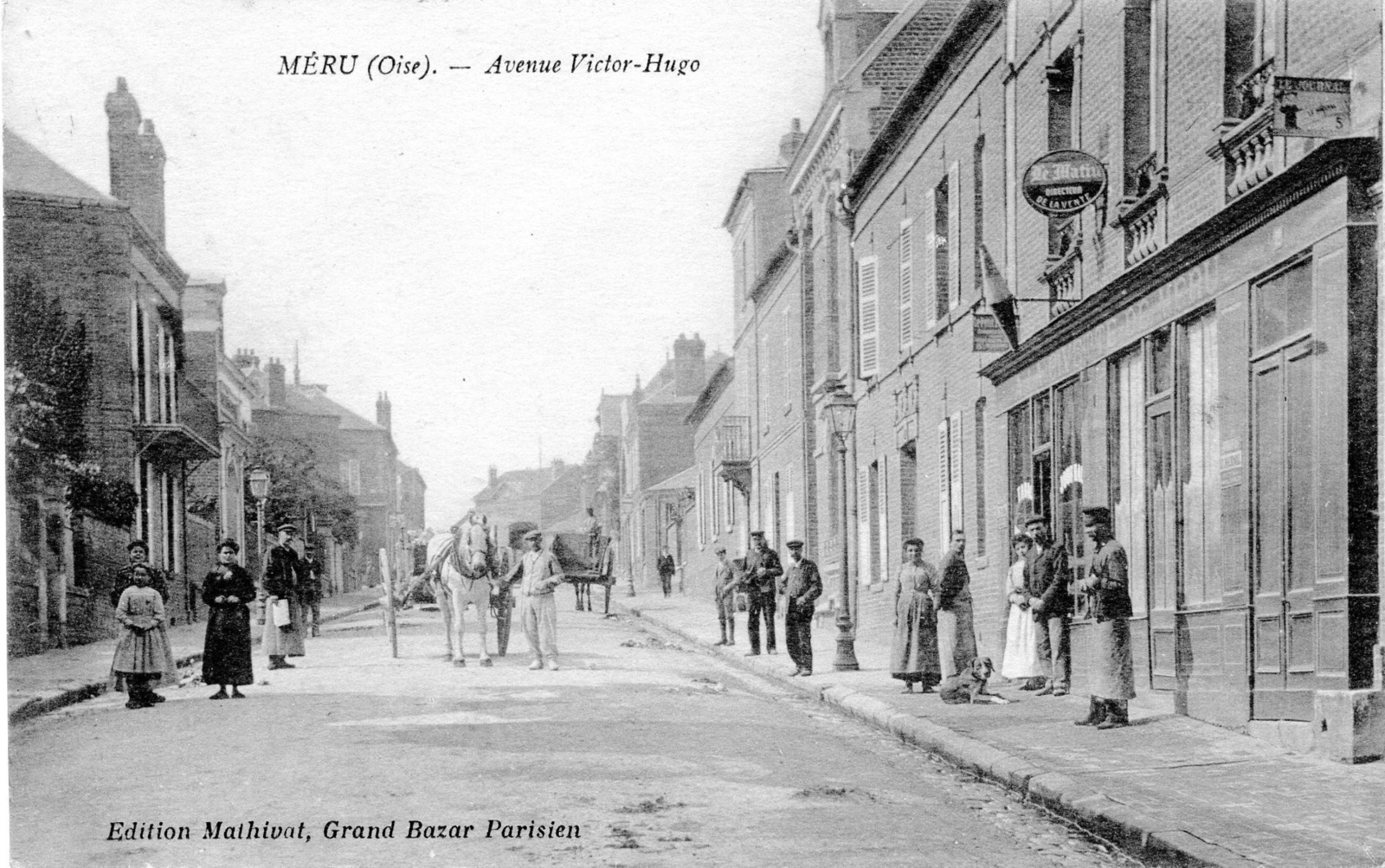 Photos et carte postales anciennes de Méru - Mairie de Méru et sa ville