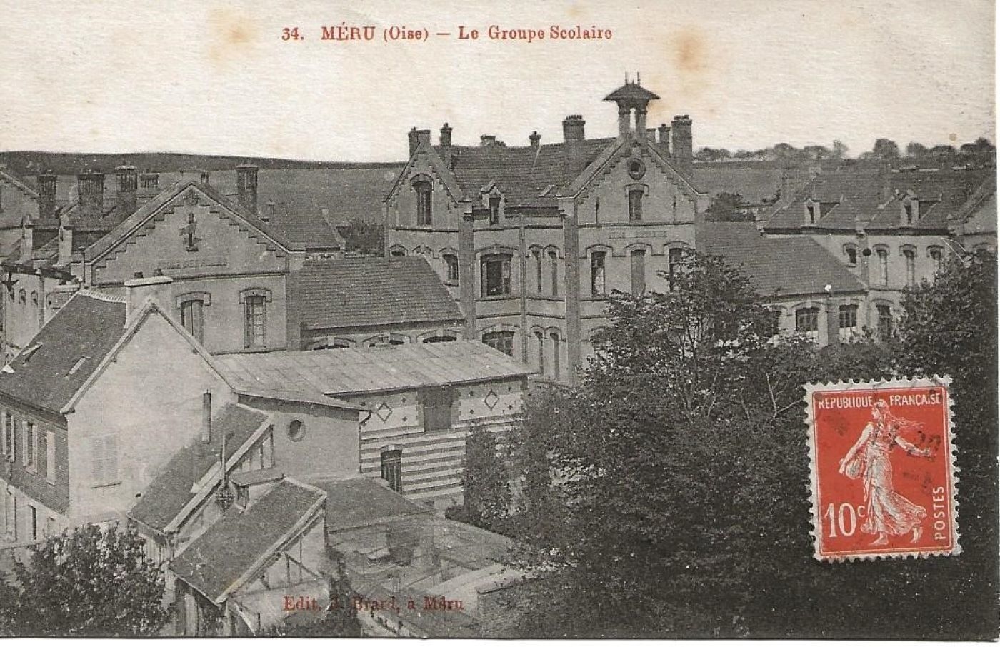 Photos et carte postales anciennes de Méru - Mairie de Méru et sa ville