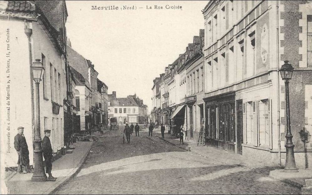 Photos et carte postales anciennes de Merville - Mairie de Merville et ...