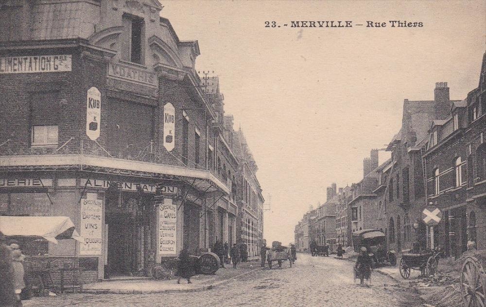 Photos et carte postales anciennes de Merville - Mairie de Merville et ...