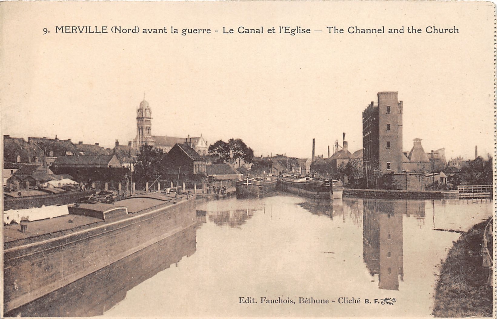 Photos et carte postales anciennes de Merville - Mairie de Merville et ...