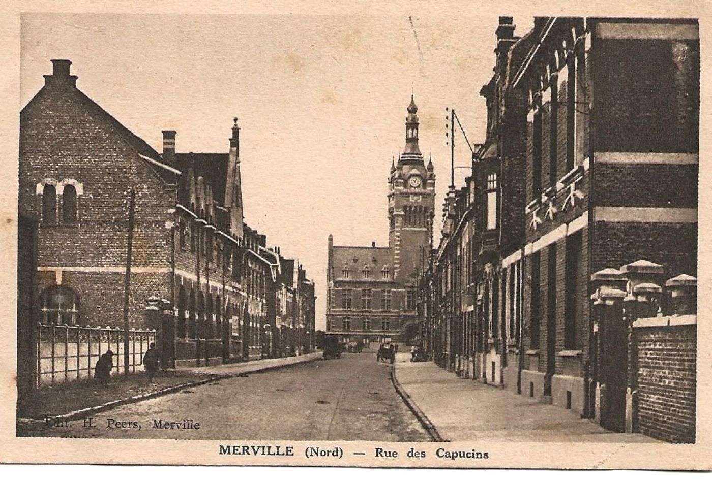 Photos et carte postales anciennes de Merville - Mairie de Merville et ...