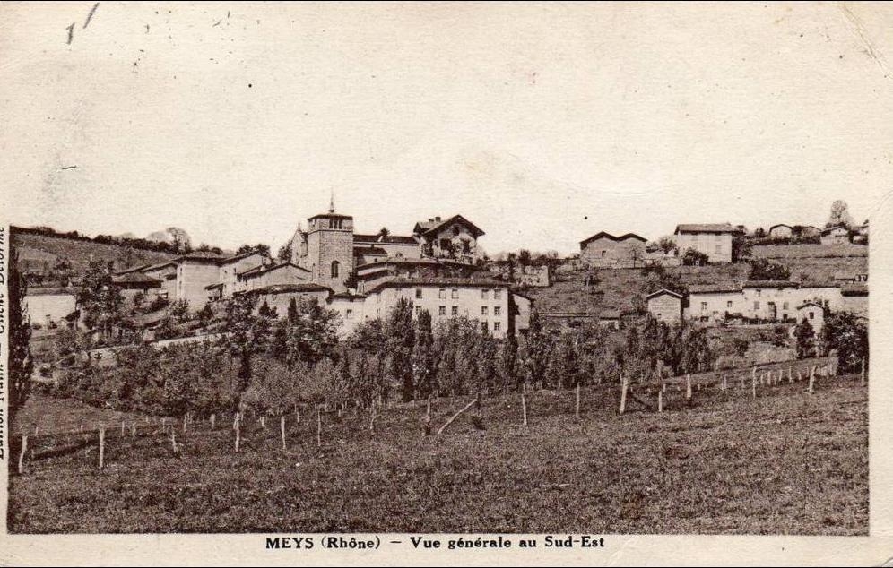 Mairie de Meys, la Commune de Meys et son village (69610)