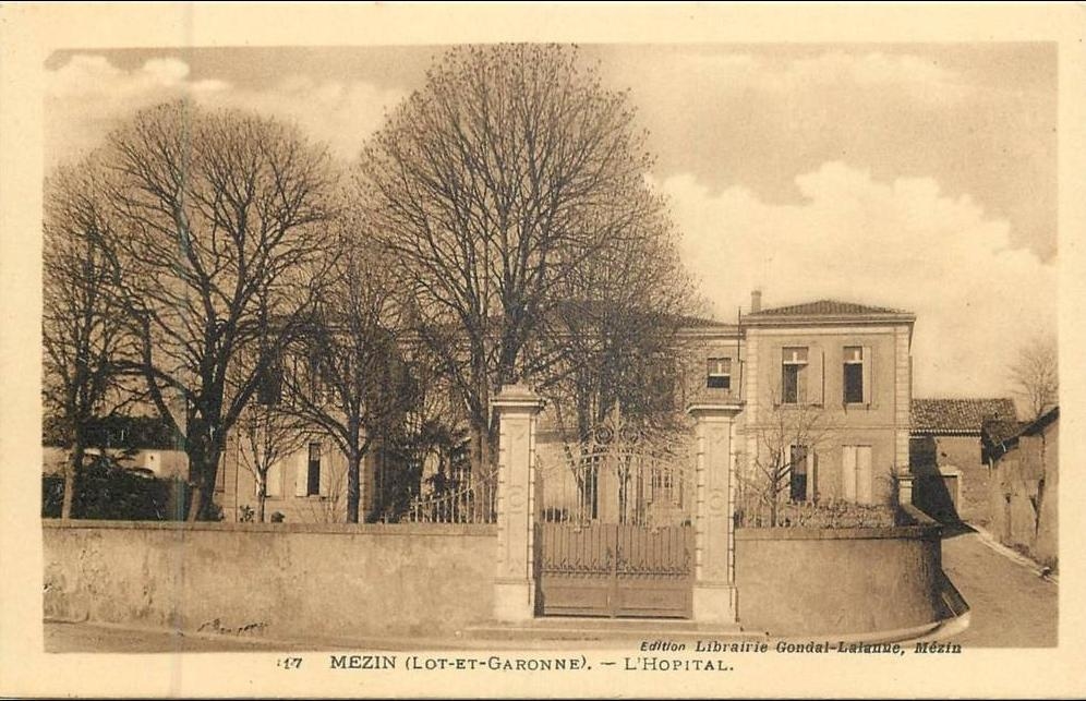 Mézin, la Mairie de Mézin et sa commune (47170)