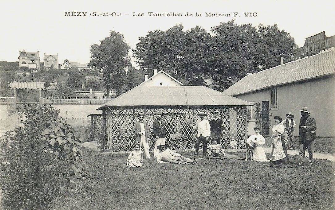 Photos et carte postales anciennes de Mézy-sur-Seine - Mairie de Mézy ...