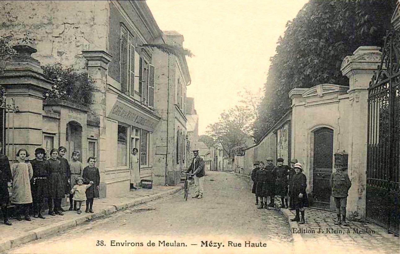 Photos et carte postales anciennes de Mézy-sur-Seine - Mairie de Mézy ...