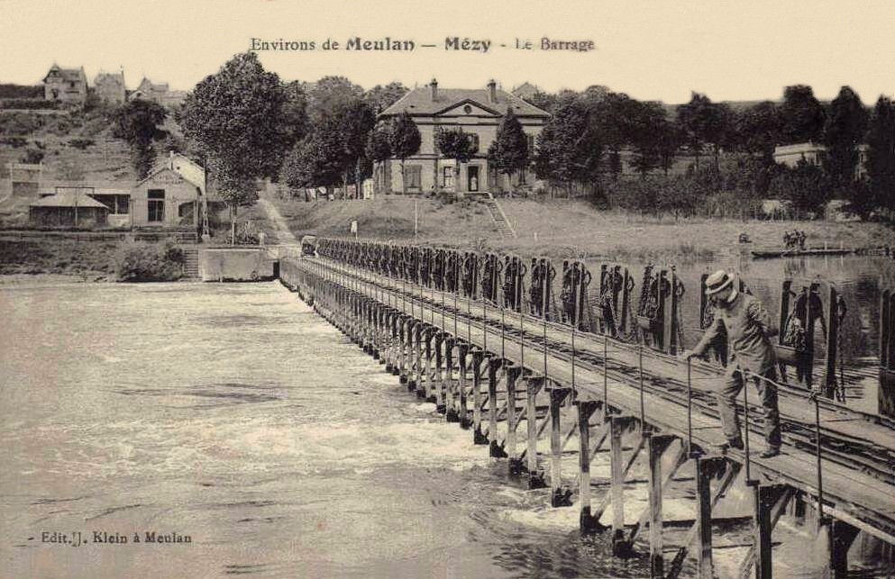 Photos et carte postales anciennes de Mézy-sur-Seine - Mairie de Mézy ...
