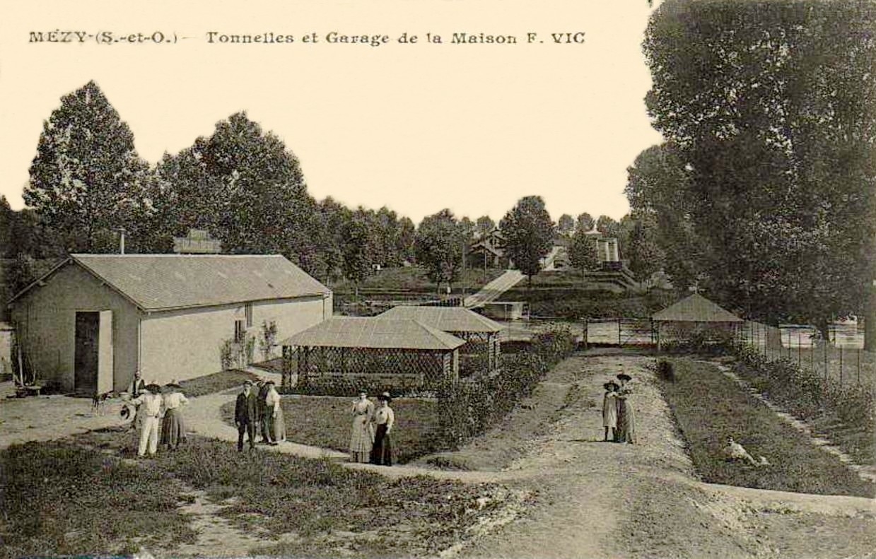 Photos et carte postales anciennes de Mézy-sur-Seine - Mairie de Mézy ...