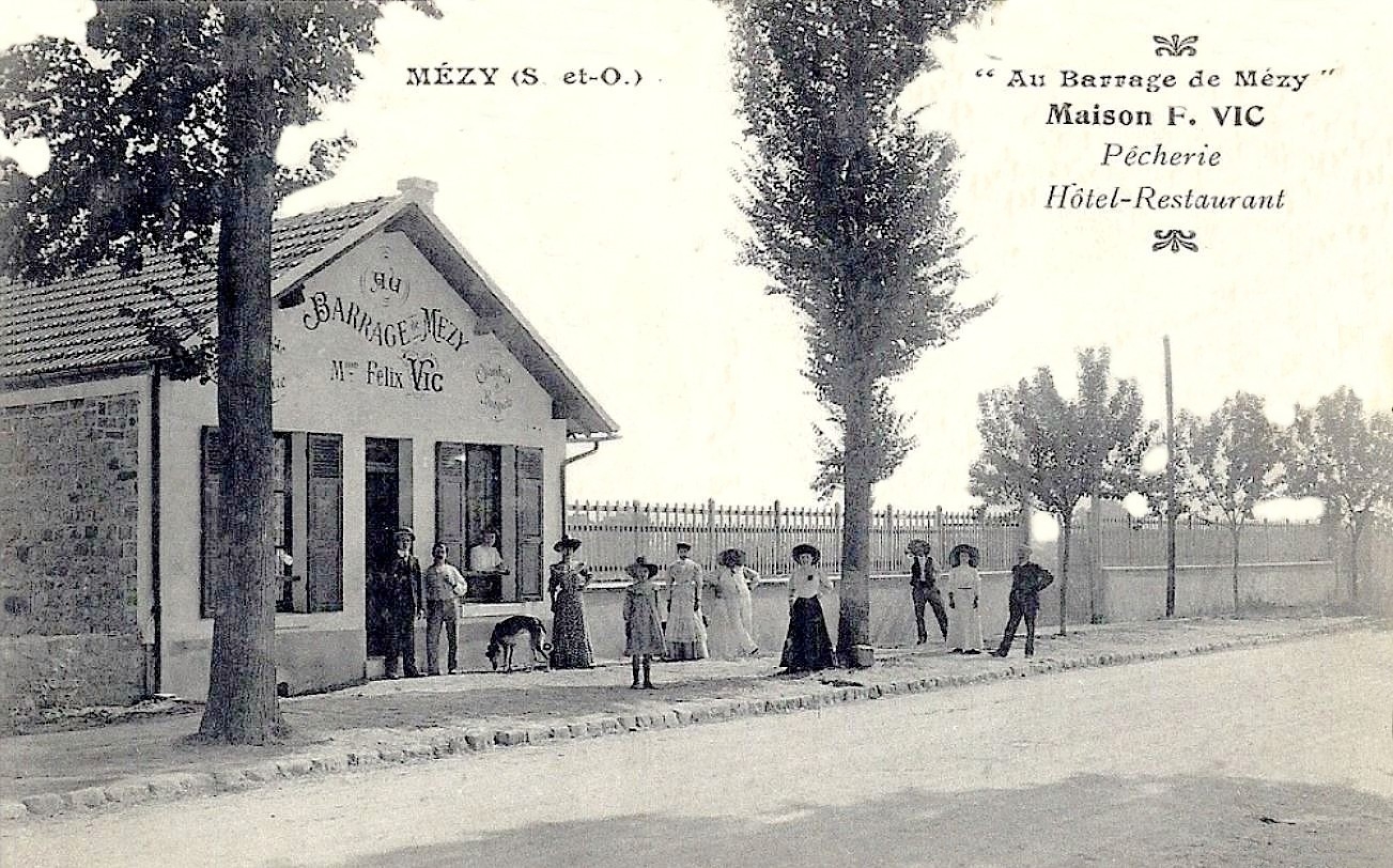 Photos et carte postales anciennes de Mézy-sur-Seine - Mairie de Mézy ...