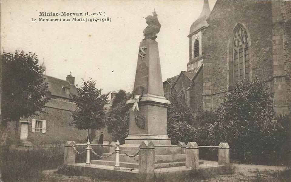 Photos et carte postales anciennes de Miniac-Morvan - Mairie de Miniac ...