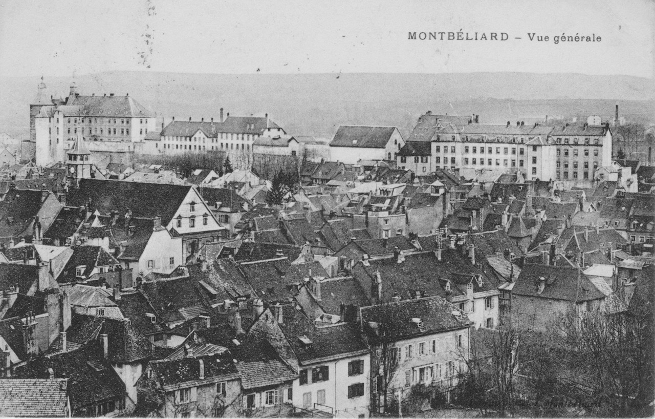Photos et carte postales anciennes de Montbéliard, la Mairie de ...