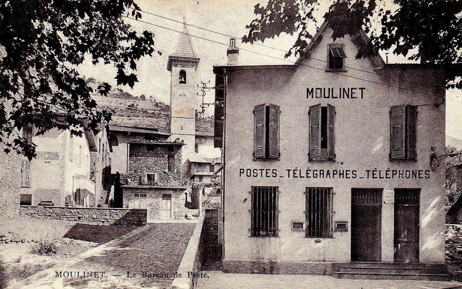Photos et carte postales anciennes de Moulinet - Mairie de Moulinet et ...