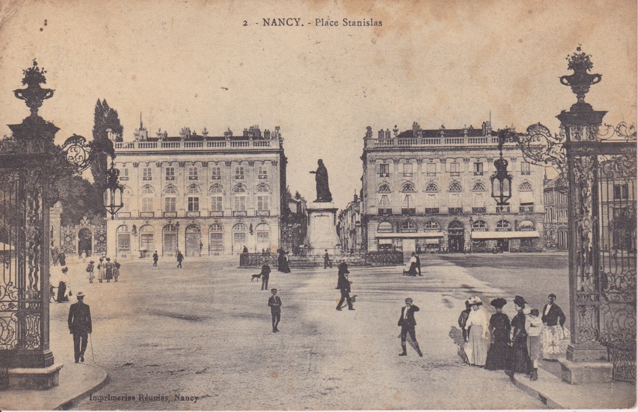 Photos et carte postales anciennes de Nancy - Mairie de Nancy et sa ville
