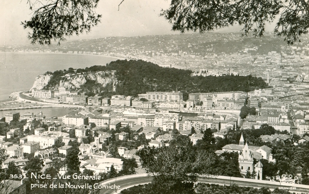 Photos et carte postales anciennes de Nice - Mairie de Nice et sa ville