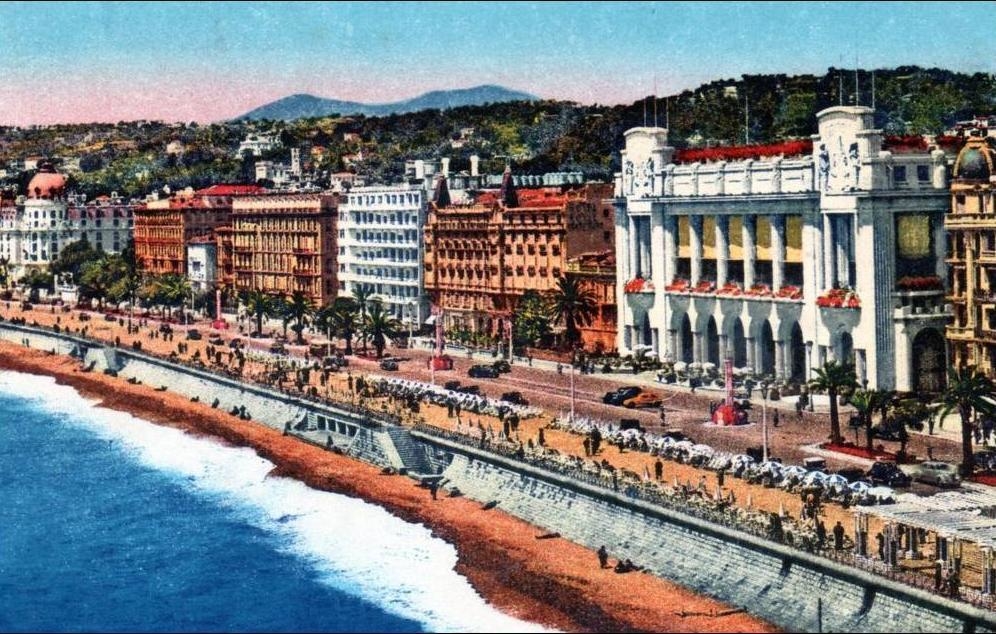 Photos et carte postales anciennes de Nice - Mairie de Nice et sa ville