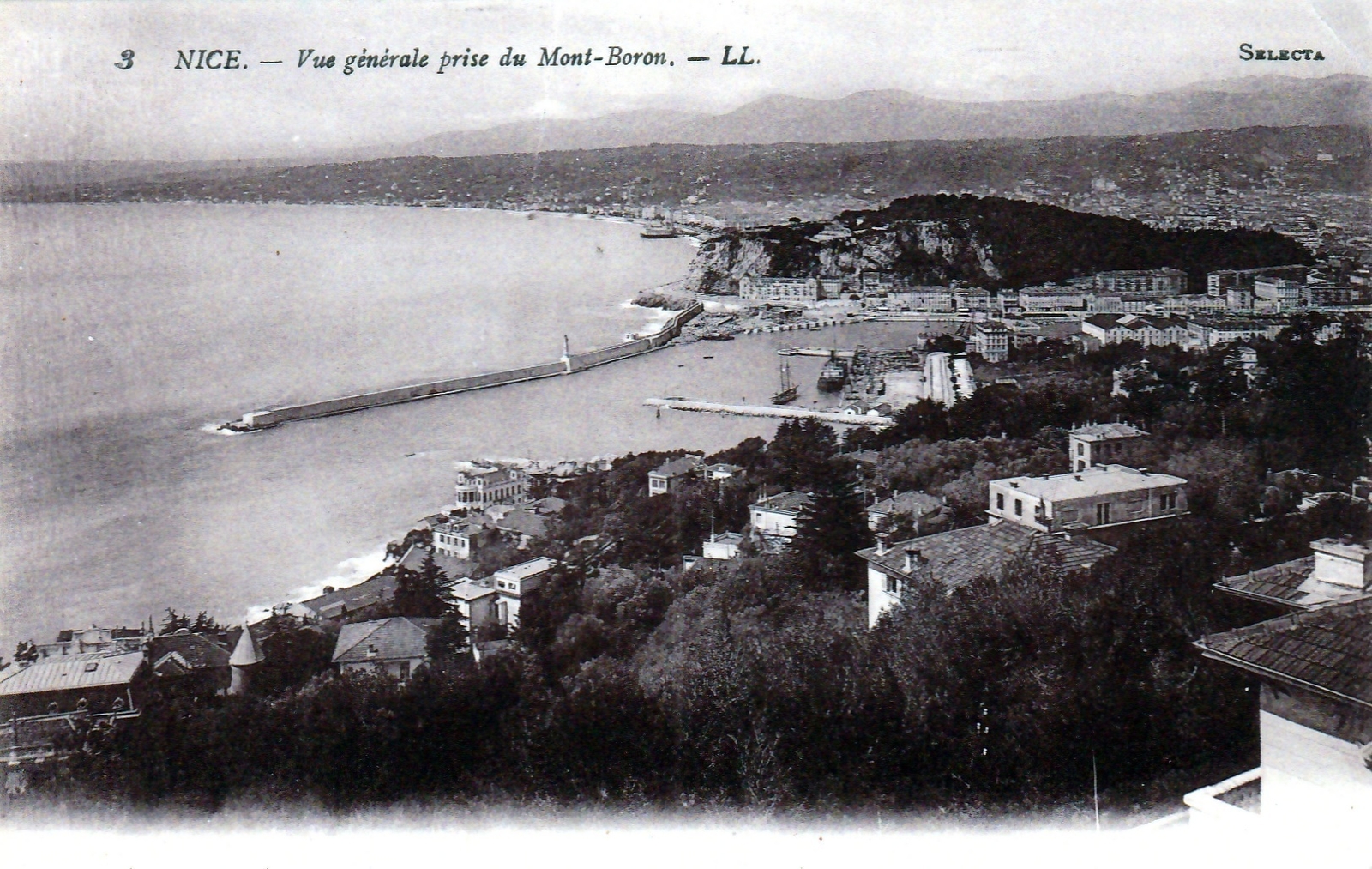 Photos et carte postales anciennes de Nice - Mairie de Nice et sa ville