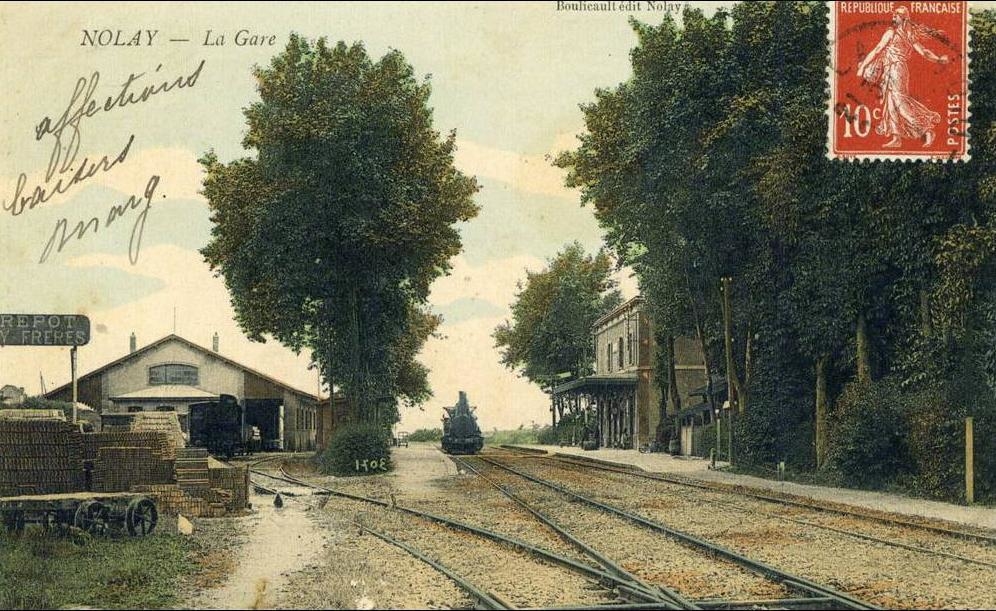 Photos et carte postales anciennes de Nolay - Mairie de Nolay et son ...