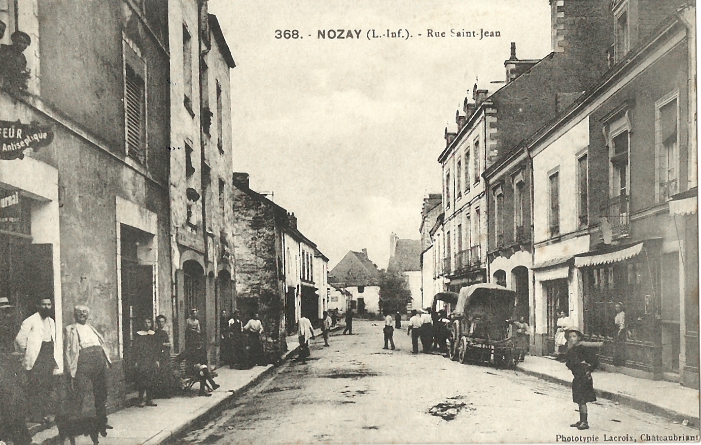 Photos et carte postales anciennes de Nozay - Mairie de Nozay et sa ...