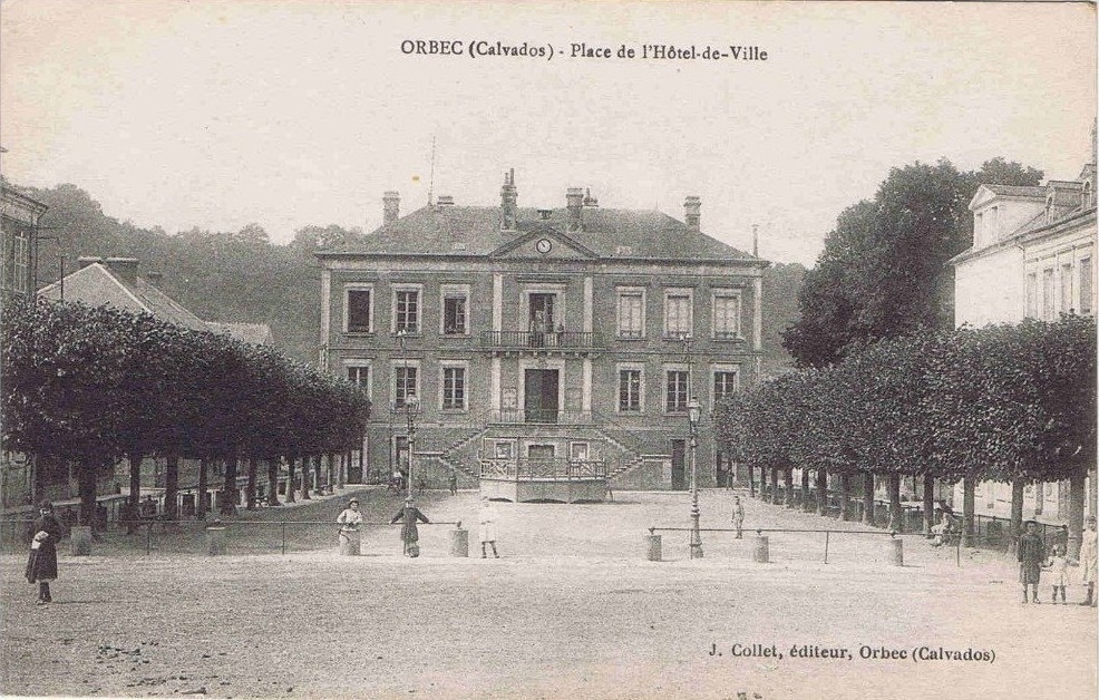 Photos et carte postales anciennes d'Orbec - Mairie d'Orbec et sa ville