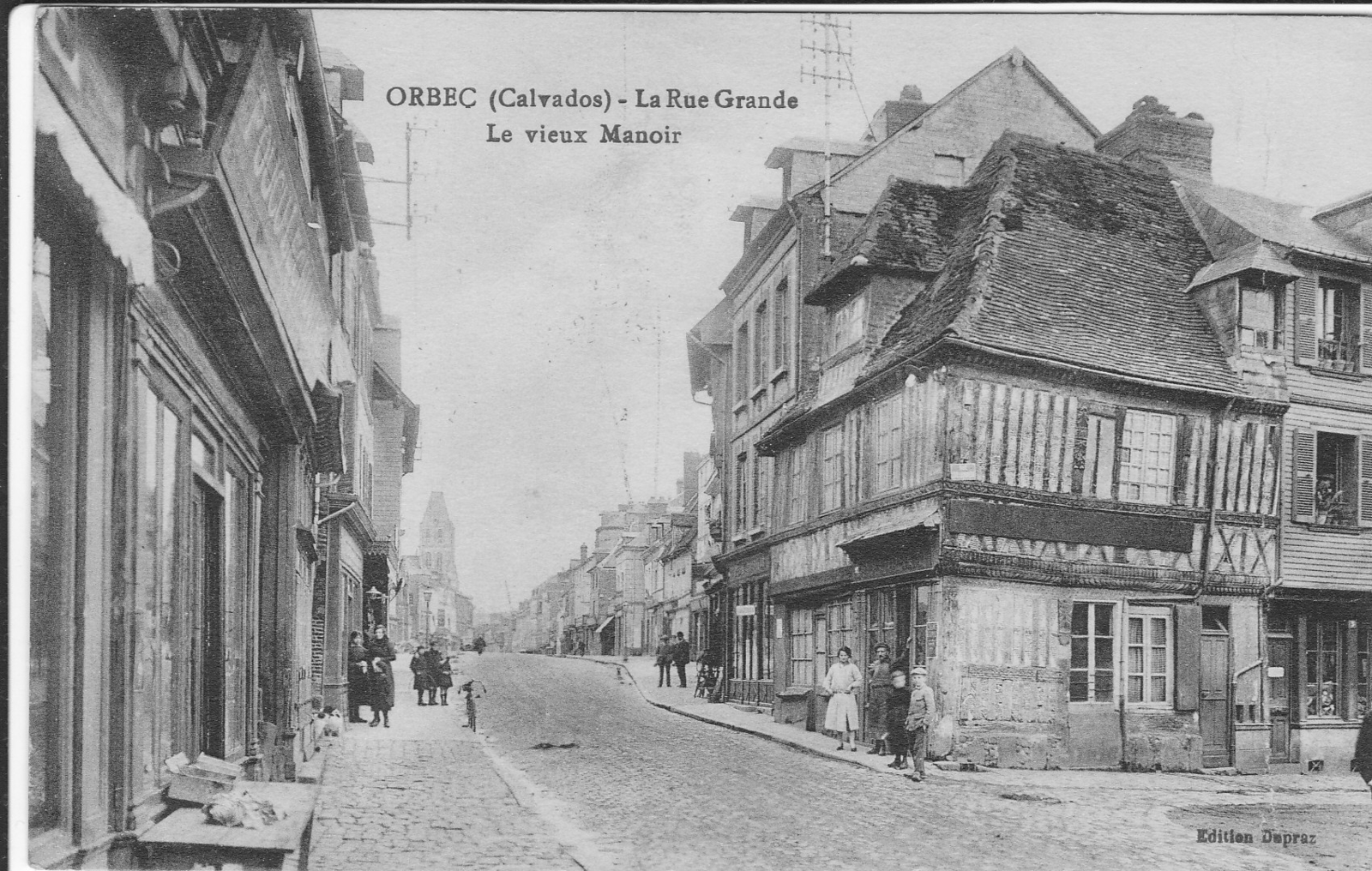 Photos et carte postales anciennes d'Orbec - Mairie d'Orbec et sa ville