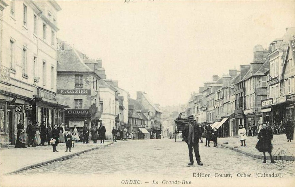 Photos et carte postales anciennes d'Orbec - Mairie d'Orbec et sa ville
