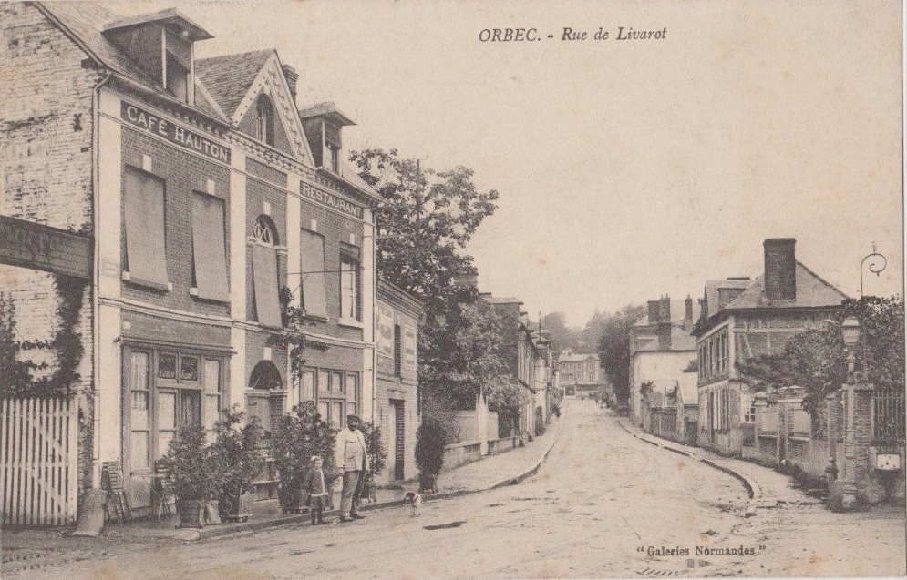 Photos et carte postales anciennes d'Orbec - Mairie d'Orbec et sa ville