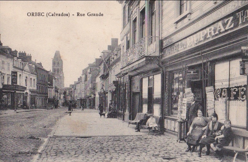 Photos et carte postales anciennes d'Orbec - Mairie d'Orbec et sa ville