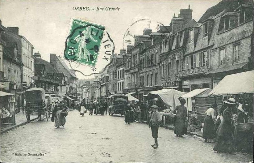 Orbec, la Mairie d'Orbec et sa commune (14290)