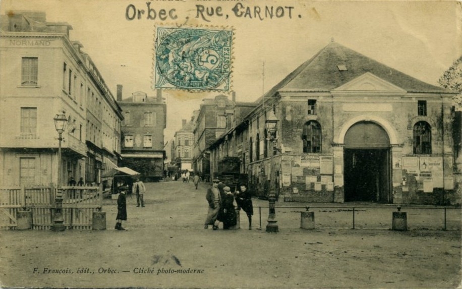 Photos et carte postales anciennes d'Orbec - Mairie d'Orbec et sa ville