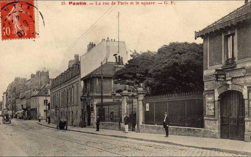 Photos et carte postales anciennes de Pantin - Mairie de Pantin et sa ville