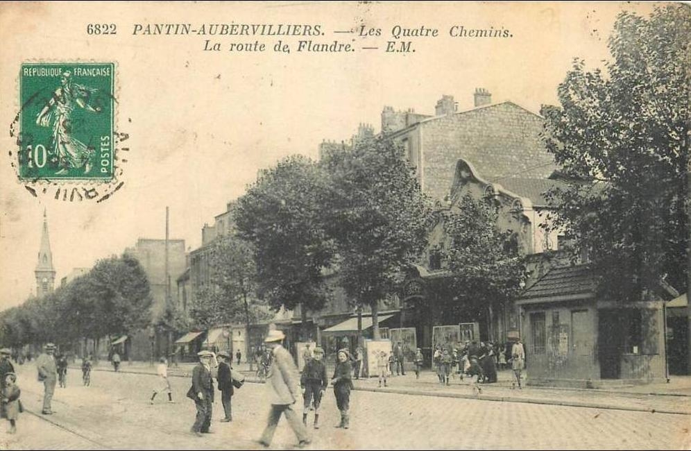 Photos et carte postales anciennes de Pantin - Mairie de Pantin et sa ville