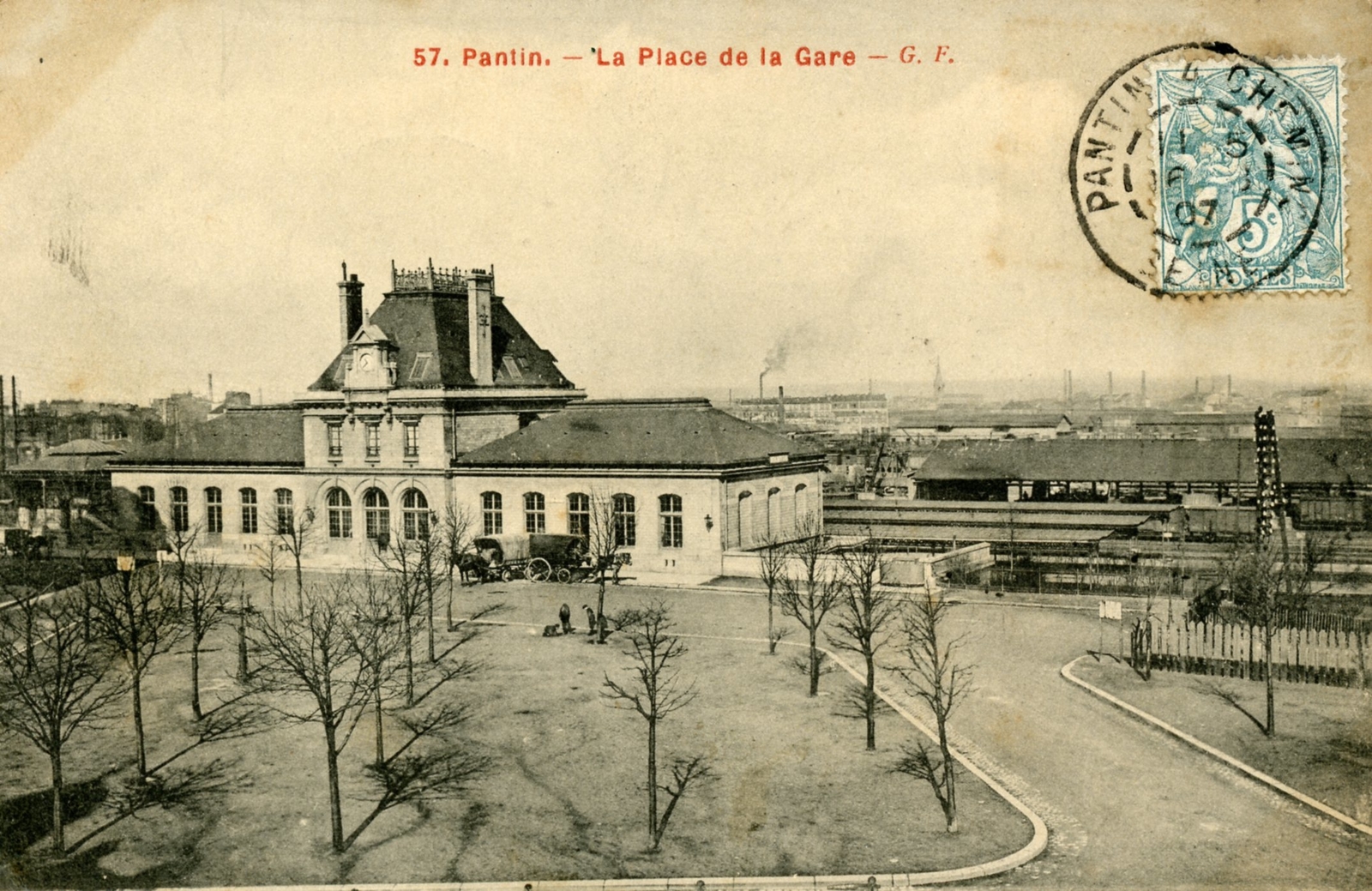 Photos et carte postales anciennes de Pantin - Mairie de Pantin et sa ville