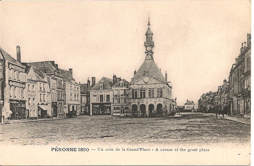 Photos et carte postales anciennes de Péronne - Mairie de Péronne et sa ...