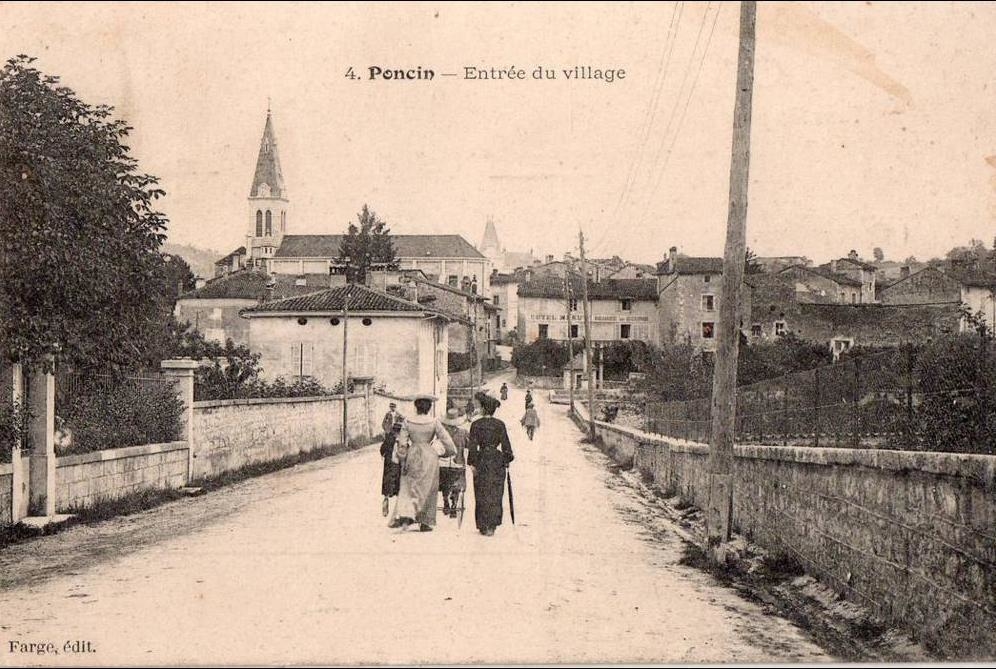 Mairie de Poncin, la Commune de Poncin et son village (01450)